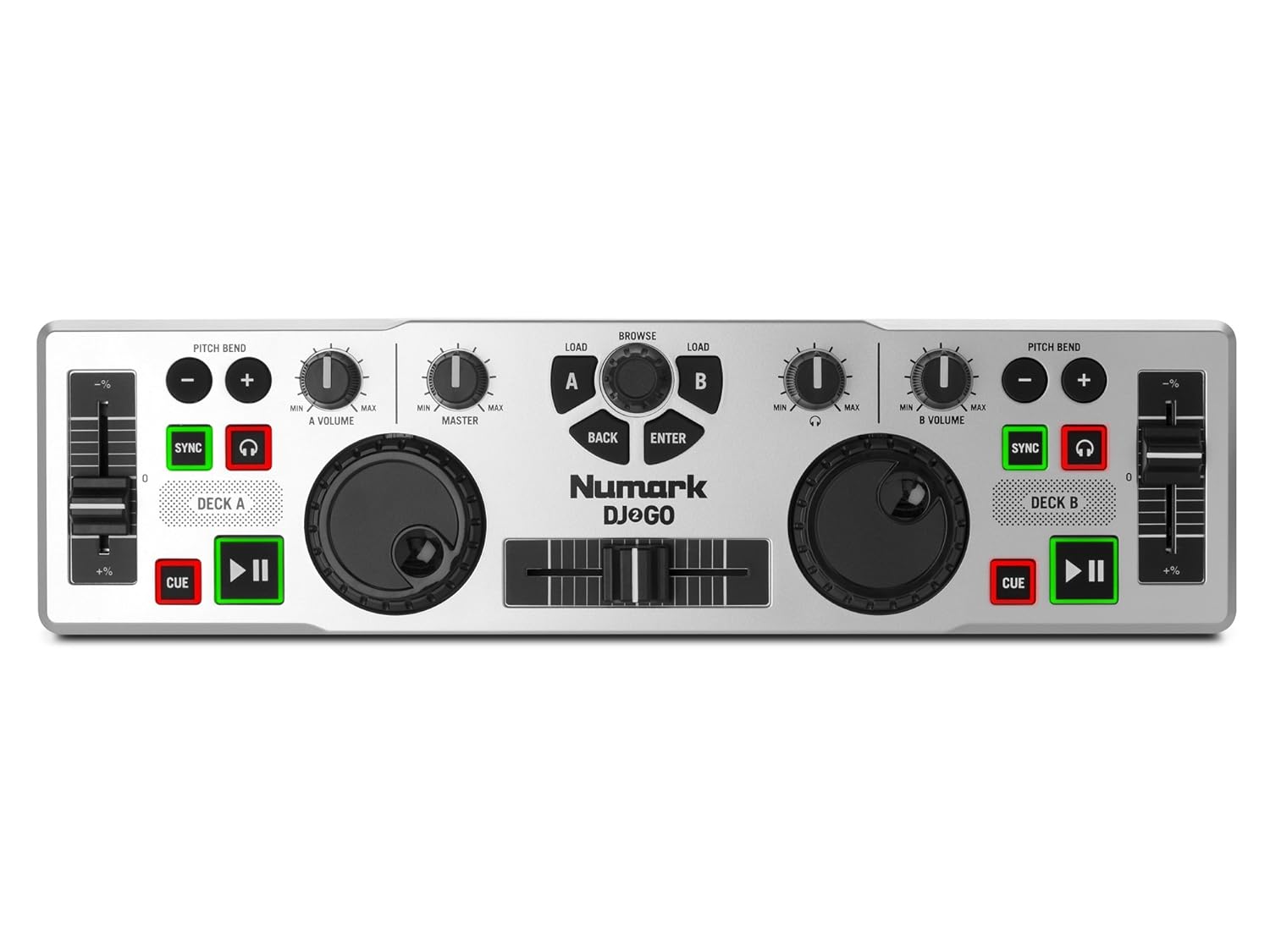 RocYouFM: Numark DJ 2 Go Ultra-Portable USB DJ Controller for Mac or PC