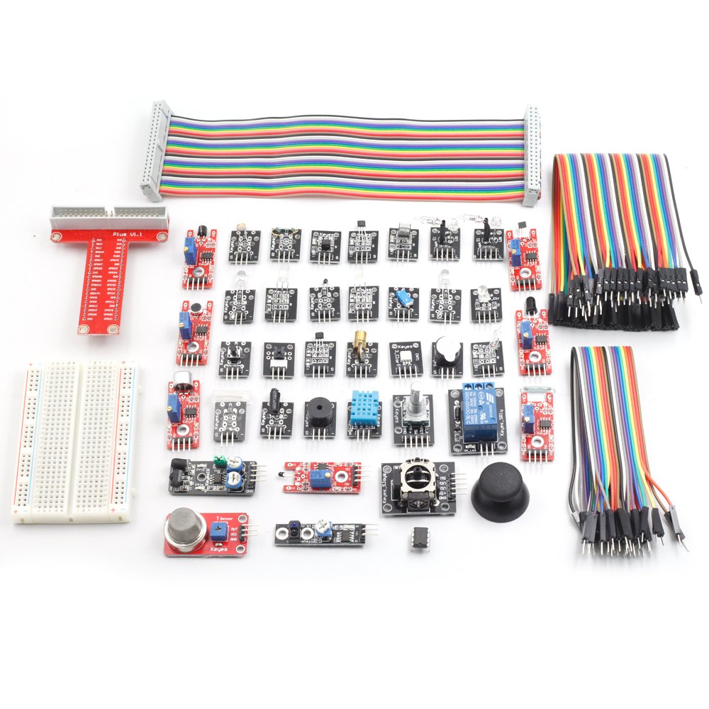 Sunfounder Shop Sensor Kit for Model B and RPi 2 37 modules Sensor Kit ...
