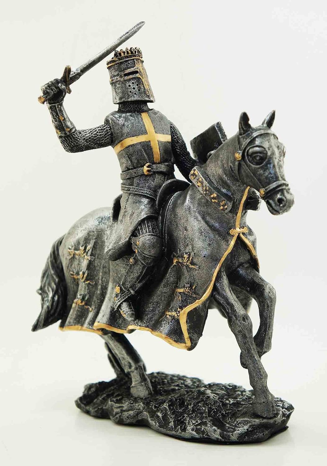 Crusader Knight On Horse