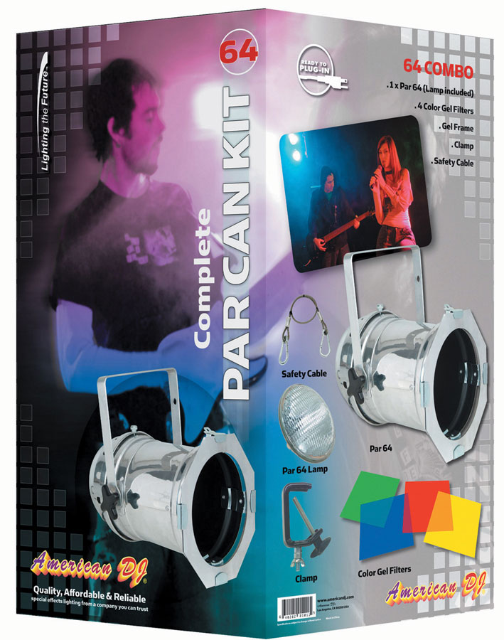 Amazon.com: American DJ complete par 64 aluminum polished par can with ...