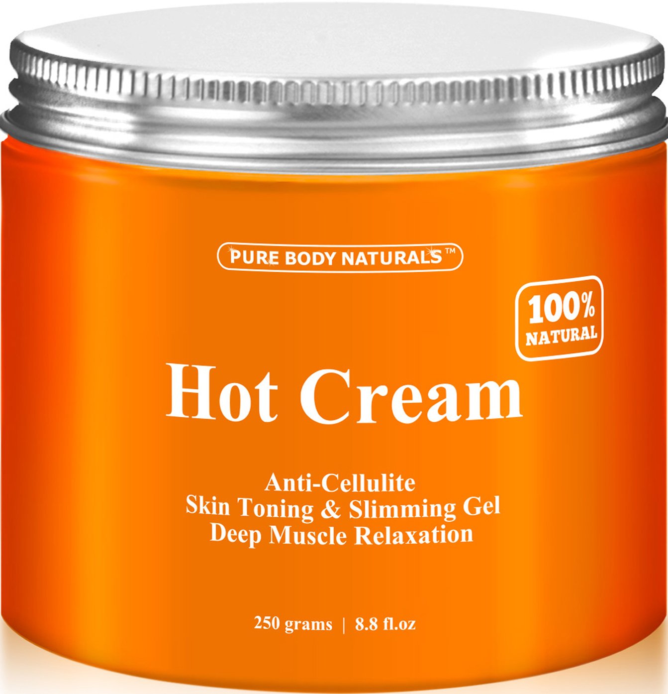 Cellulite Cream & Muscle Relaxation Cream Huge 8.8oz, 100% Natural 87% ...