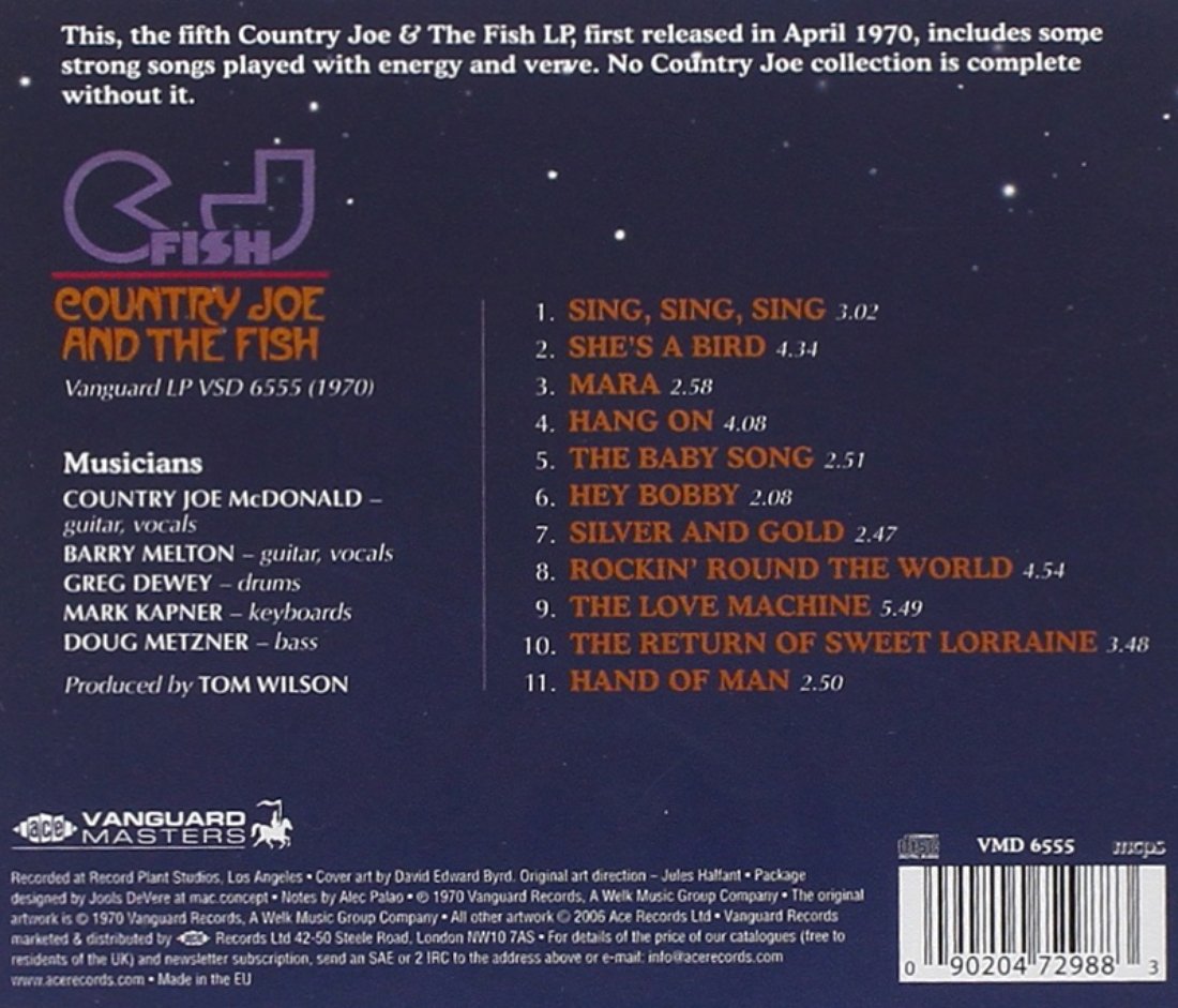 CJ Fish (The Album) - Country Joe & The Fish | Steve Hoffman Music Forums