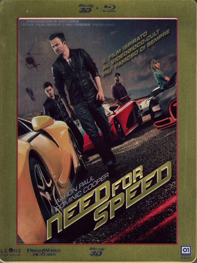 Need for Speed 3D Steelbook (Italy) - Blu-ray Forum