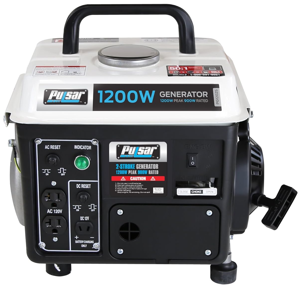 Pulsar 1200w Portable 2-cycle Generator
