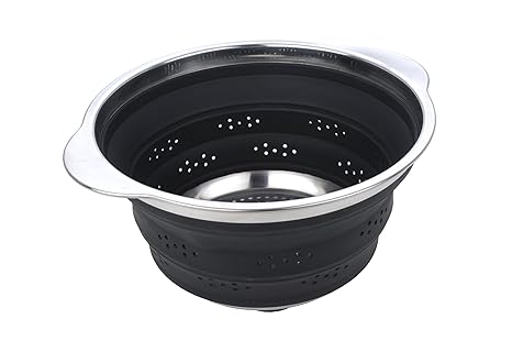 Collapsible Colanders: MIU France Collapsible Silicone Colander with ...