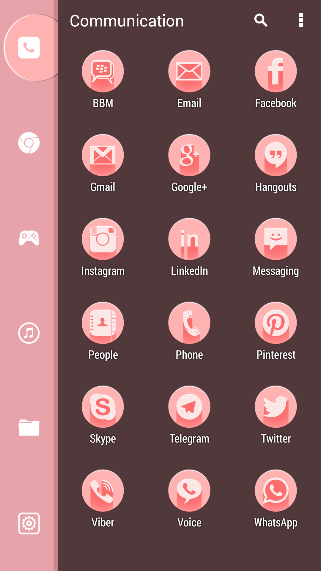 Amazon.com: Baby Pink Icon Pack Theme: Appstore for Android