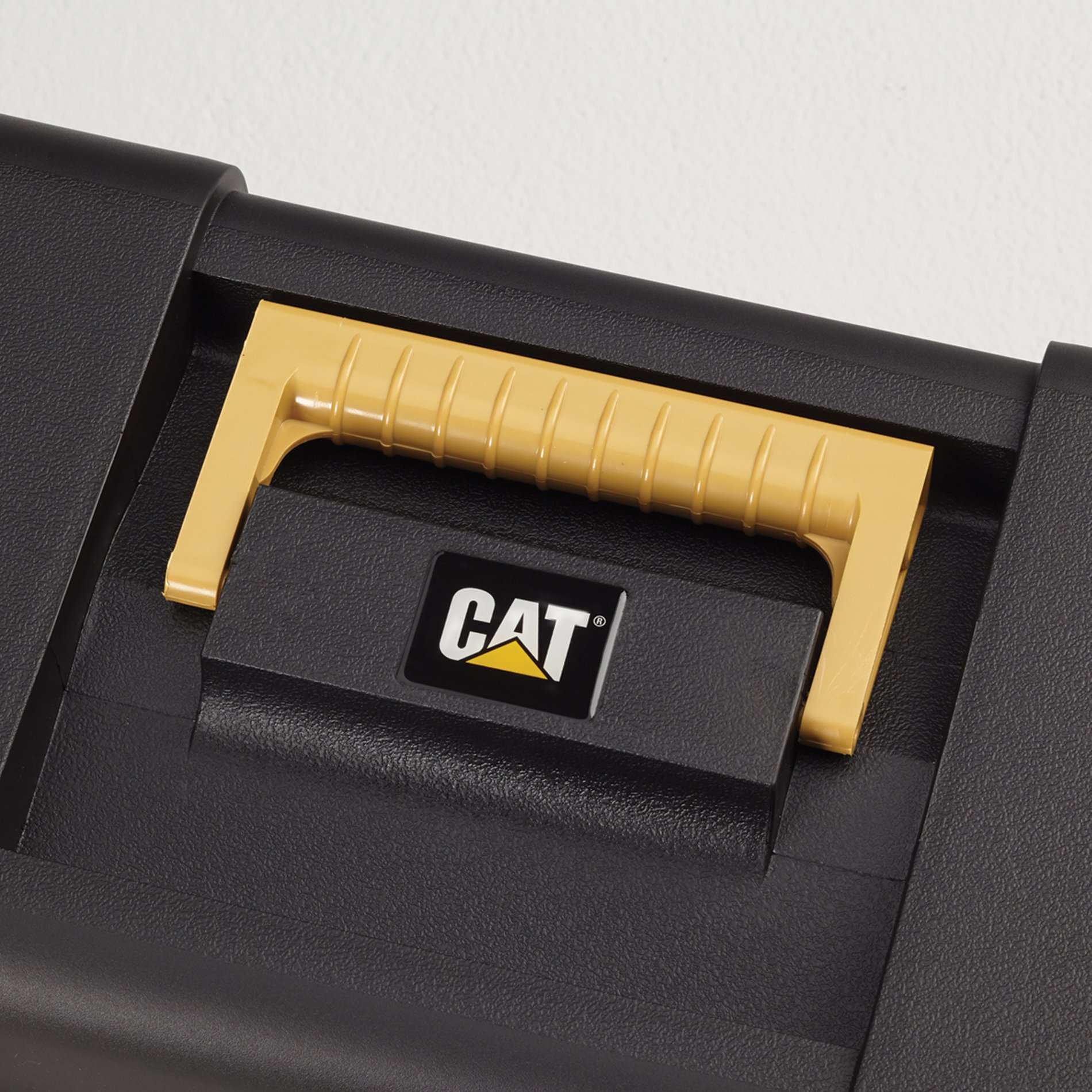 Cat Heavy-Duty Plastic Tool Box with Removable Tote, 26'' W - Designed ...