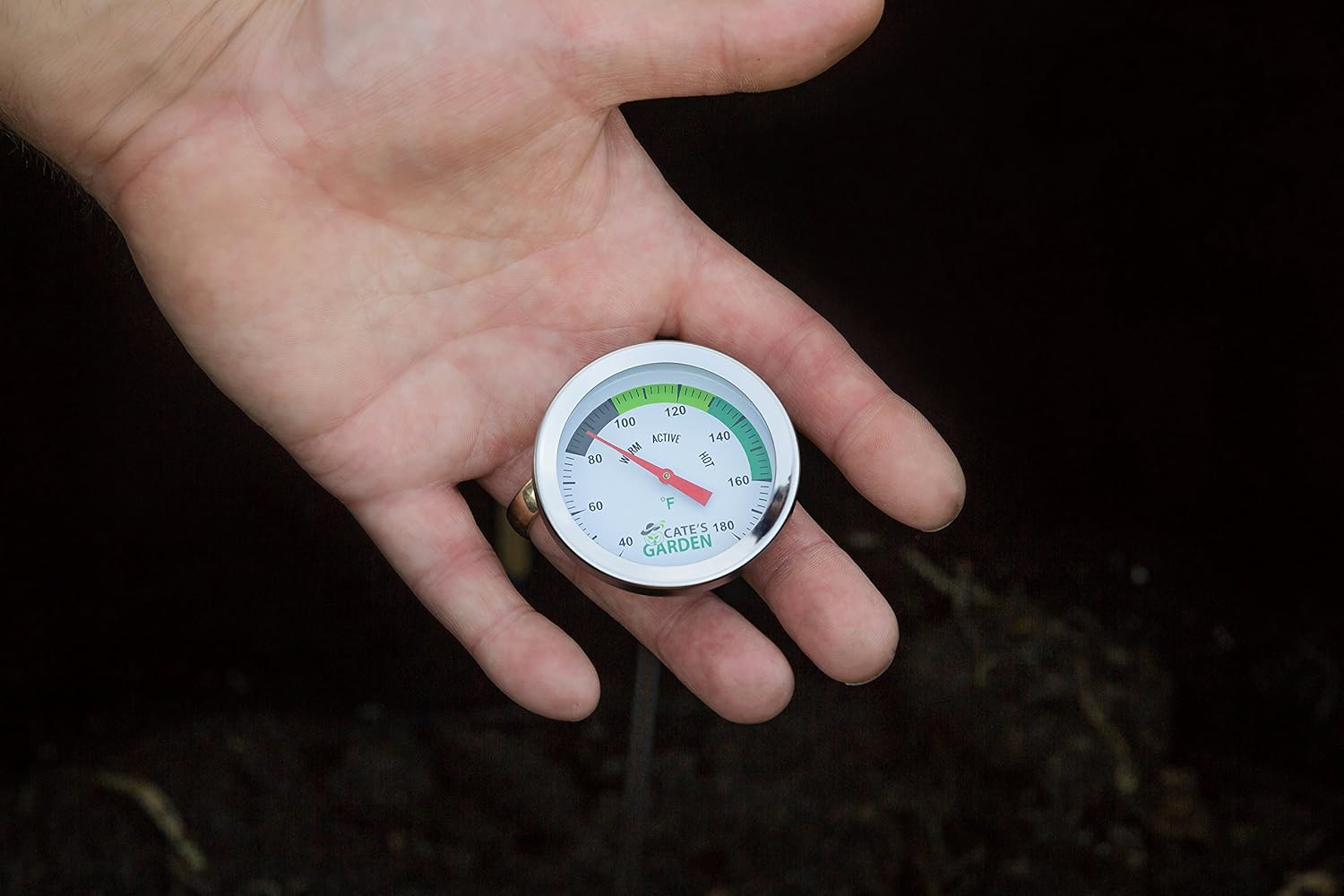 Купить Compost Thermometer - Cate's Garden Premium Stainless Steel ...