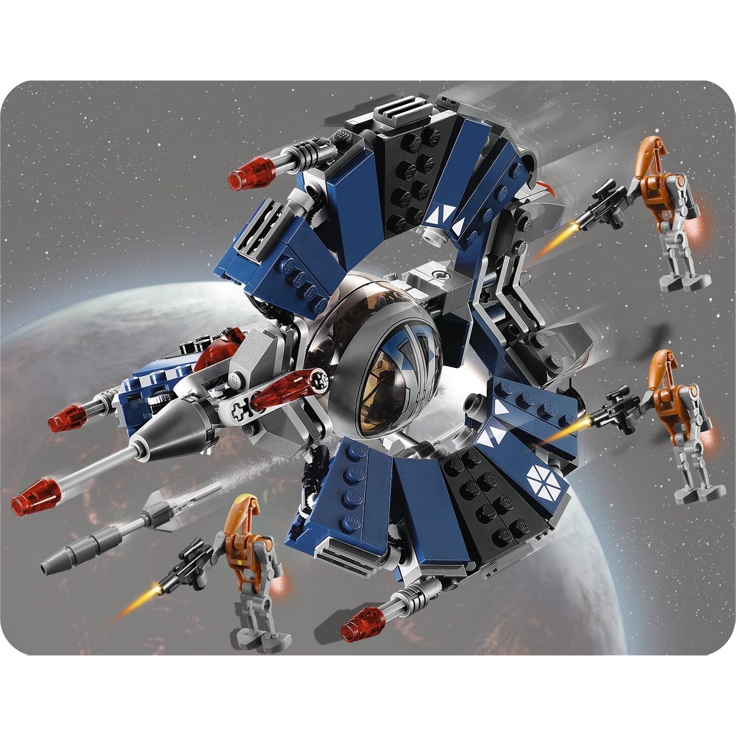 Sealed LEGO Star Wars 8086 Rocket Droid Tri-Fighter 3 Droids Mini ...