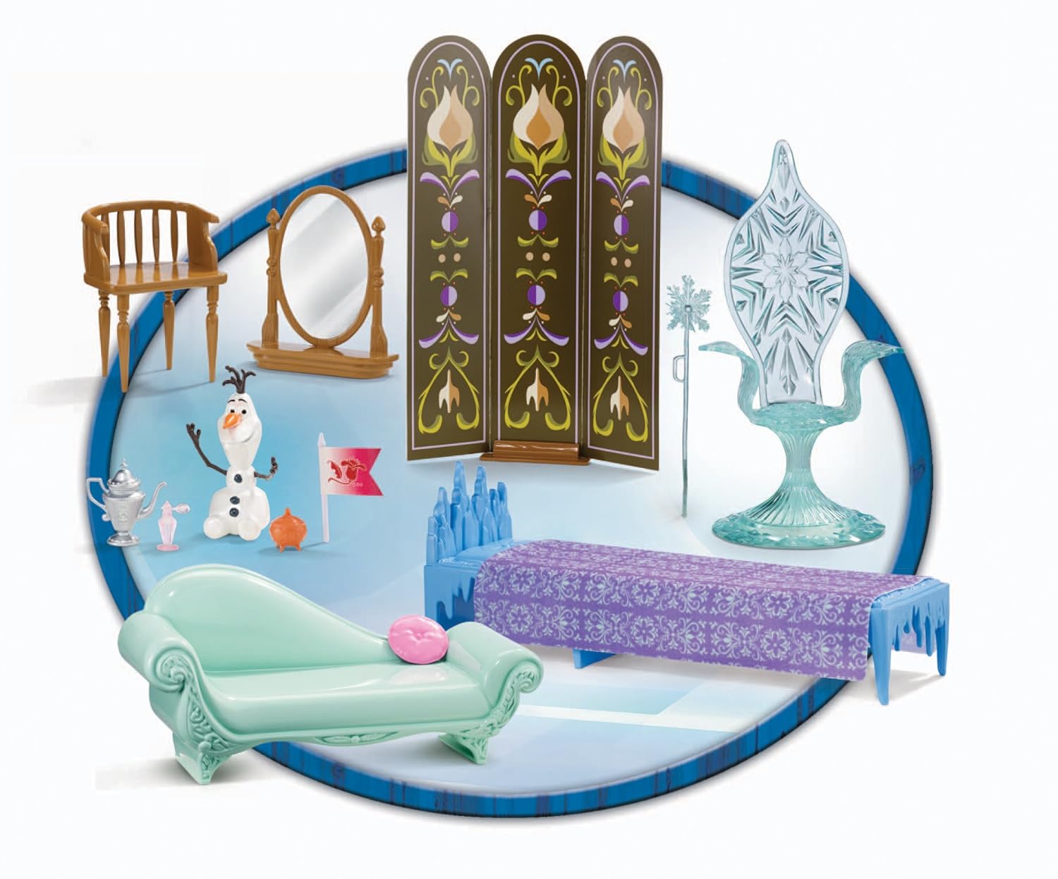 all about FROZEN Playset ~ most wanted poster