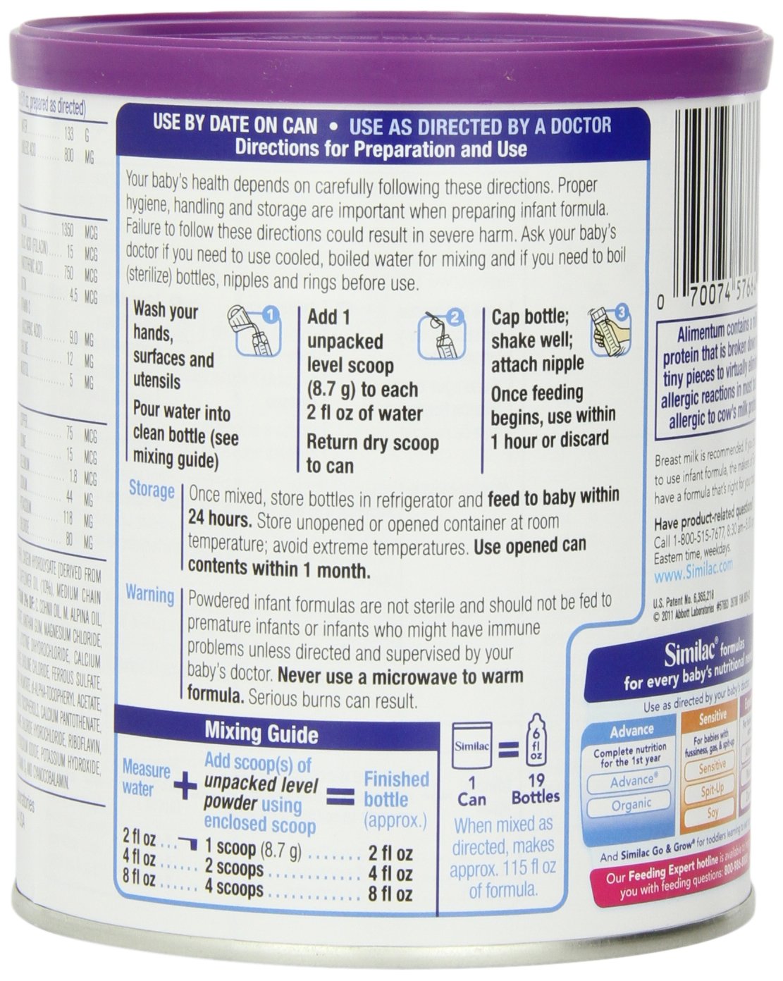 Top Brand Baby Milk For Sale: Similac Expert Care Alimentum ...