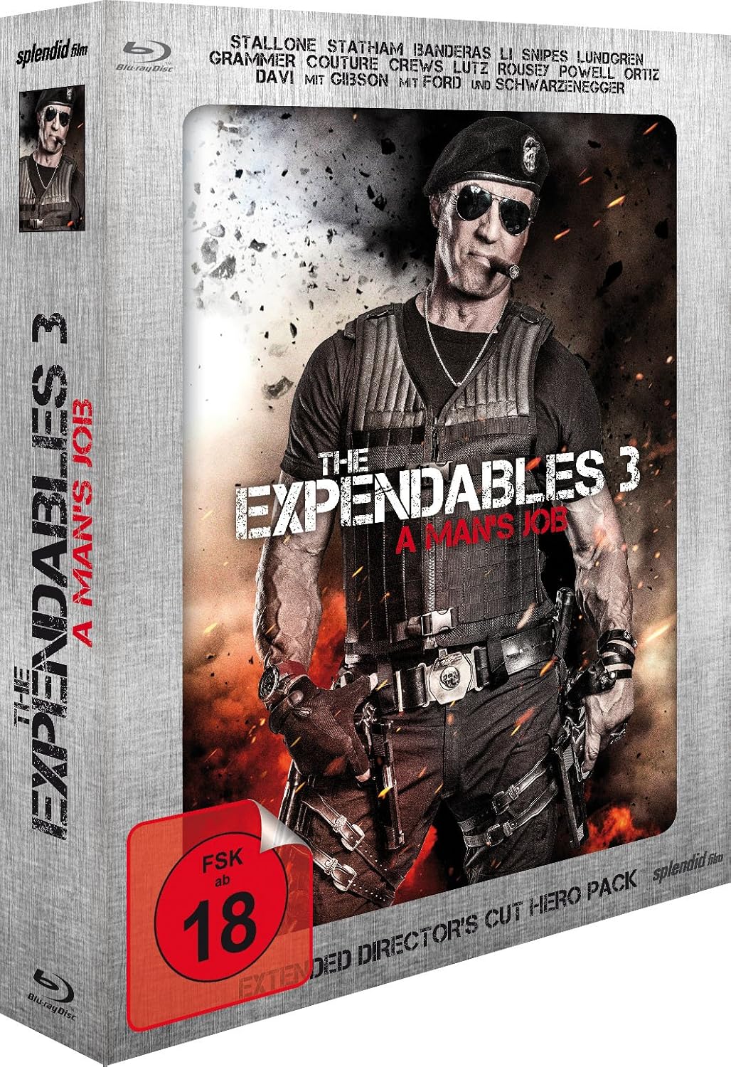 The Expendables 3 SteelBook (Standard & Hero Pack) (Germany) - Blu-ray ...