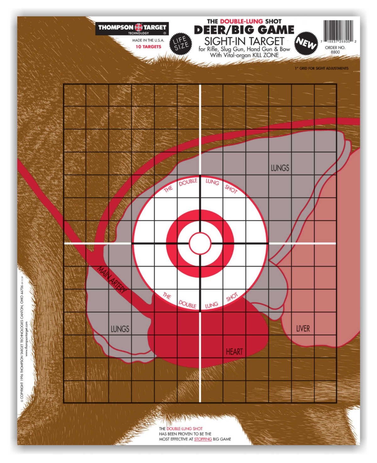 Pic request. Deer kill zone with inches overlay. > General Discussion ...
