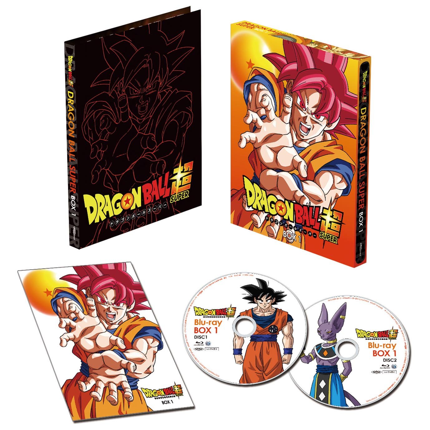 DigiPack - Dragon Ball Super Part 1 (Blu-ray Digipack + Slipbox) [Japan ...