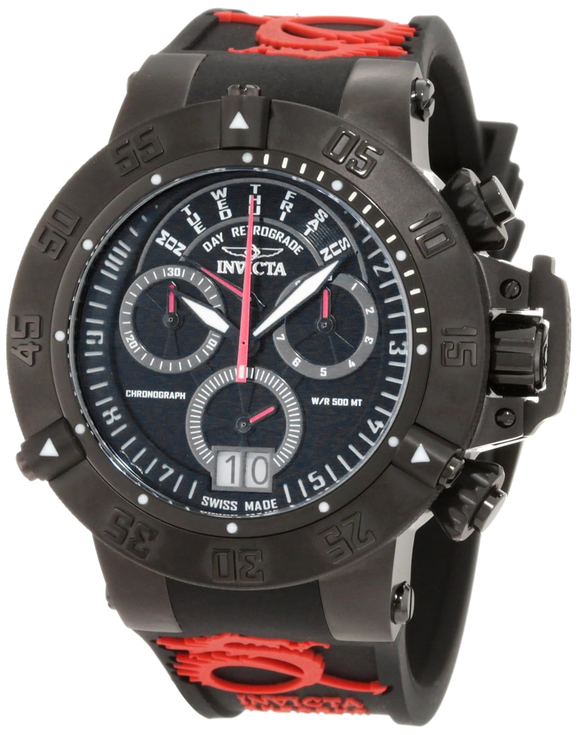 Invicta Men 0877BBB Subaqua Noma III Black Dragon Chronograph Black ...