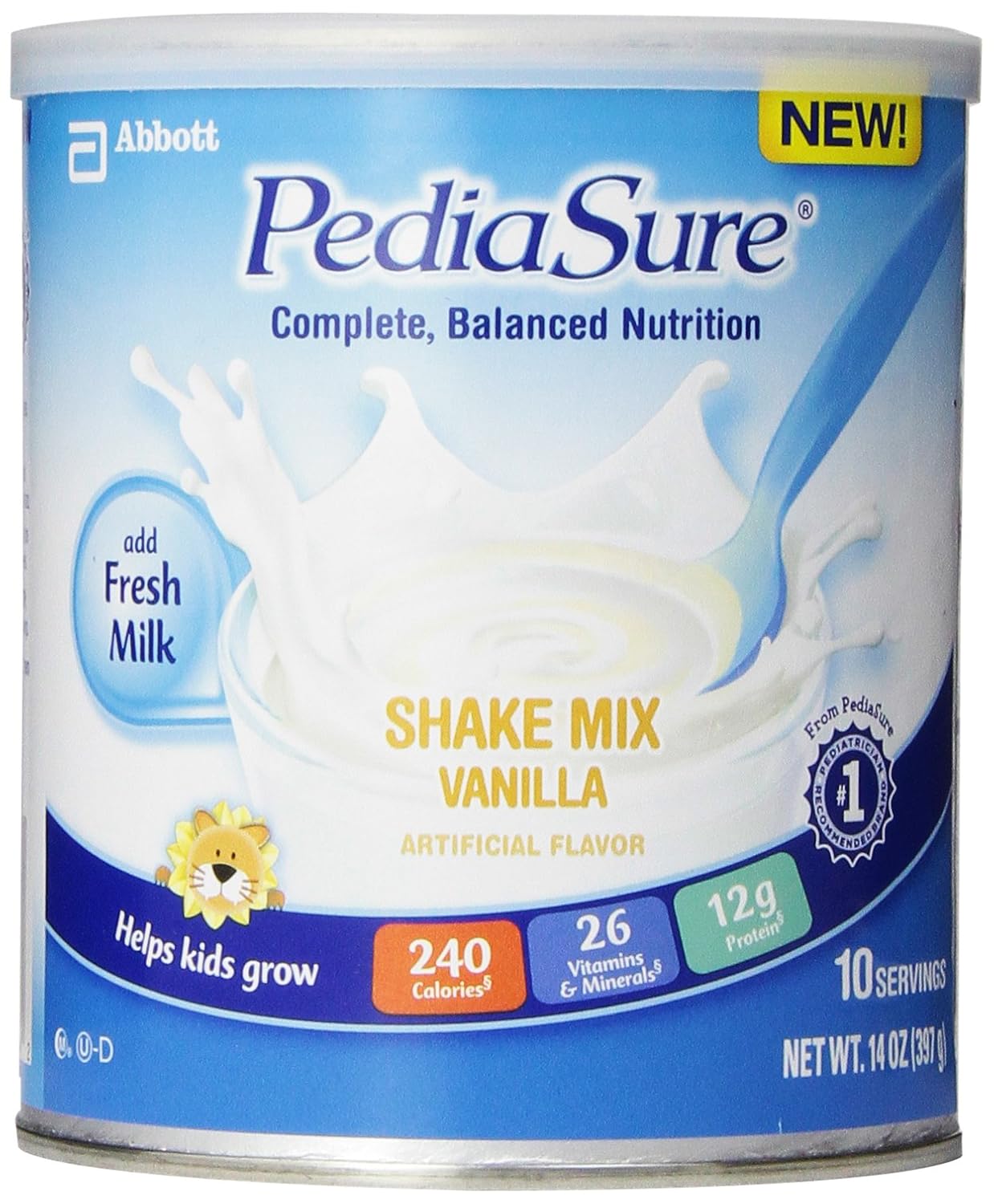 PediaSure Powder, Vanilla, 2 Count-14oz cans , New, Free Shipping | eBay