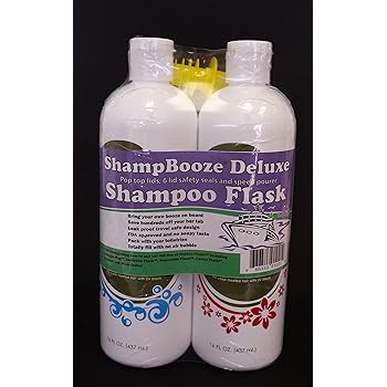 [$16.74 save 7%] Shampbooze Deluxe Set of (2) 17.8 oz Fake Shampoo ...