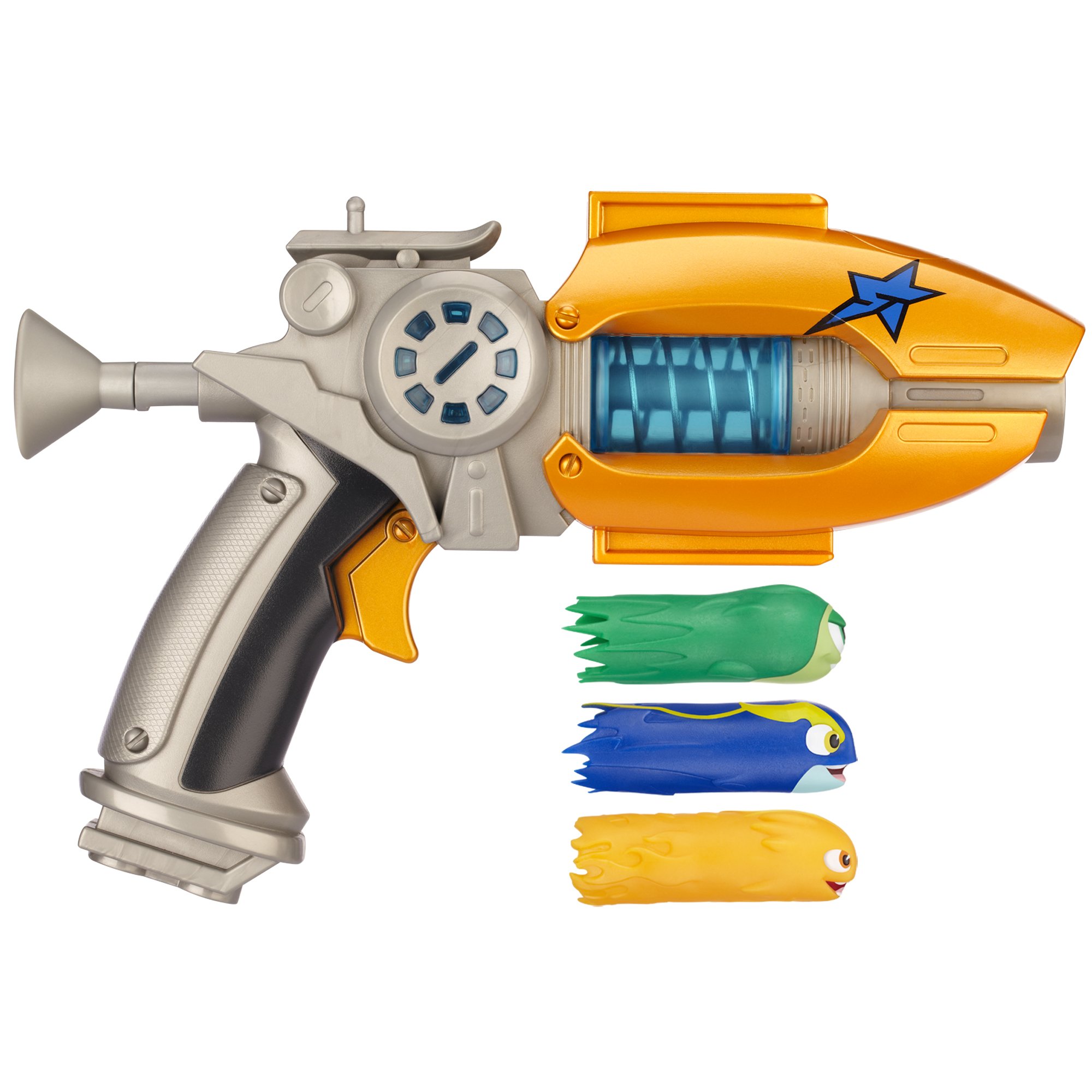 SLUGTERRA Mid-Level Blaster & Slug Ammo Eli's Blaster Kids Tv Show Toy ...