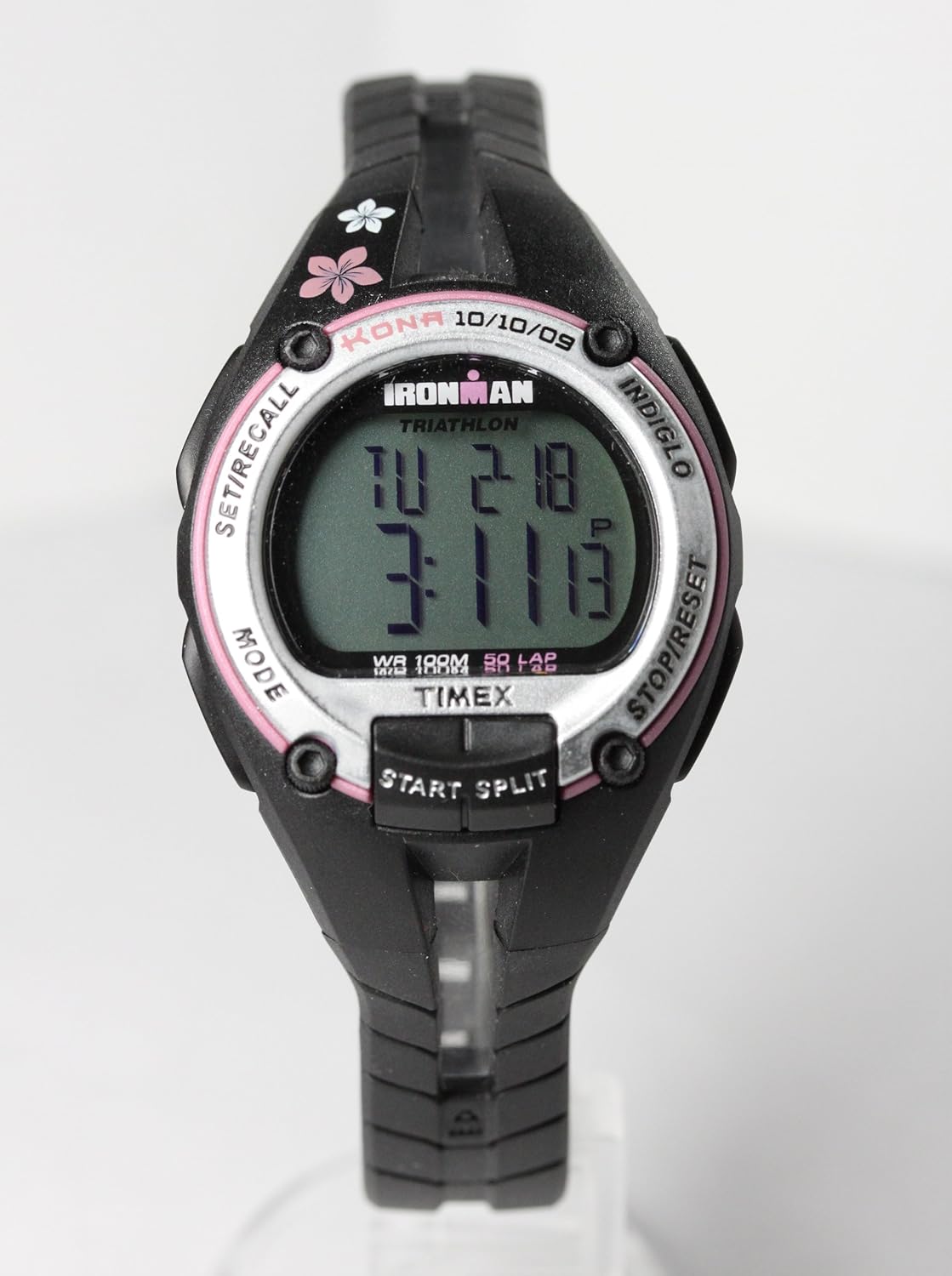 Timex Womens Ironman Triathlon 50 Lap Chronograph Alarm Dual Time Zone ...