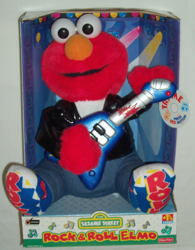 Amazon.com: Fisher-Price Rock 'N Roll Elmo: Toys & Games