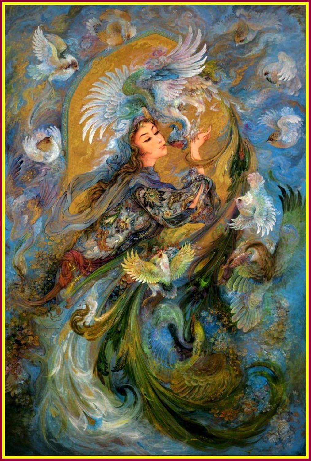 1000+ images about mahmoud farshchian on Pinterest | Persian, Social ...