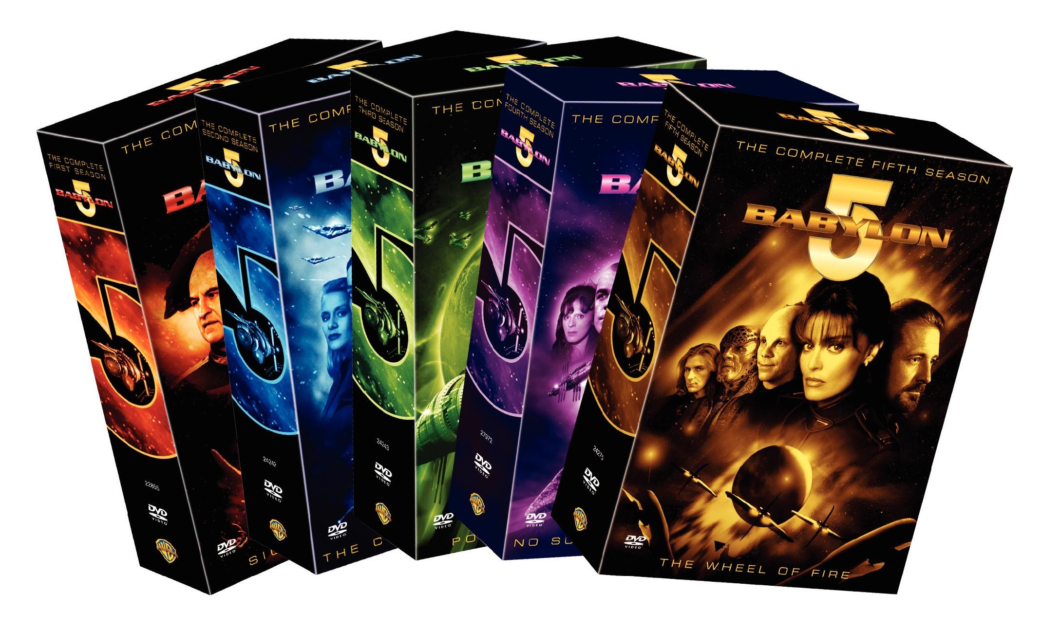 Babylon 5 The Complete TV Series Seasons 1 2 3 4 5 DVD Boxed Sets ...