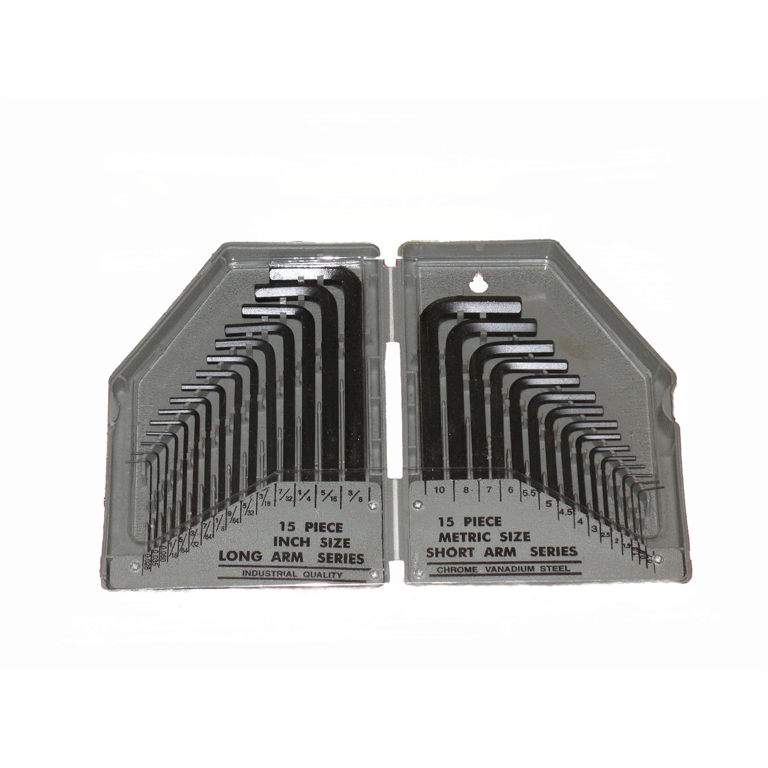 30 PIECE HEX KEY ALLEN ALAN ALLAN KEY SET KIT WITH CASE HARDENED STEEL ...