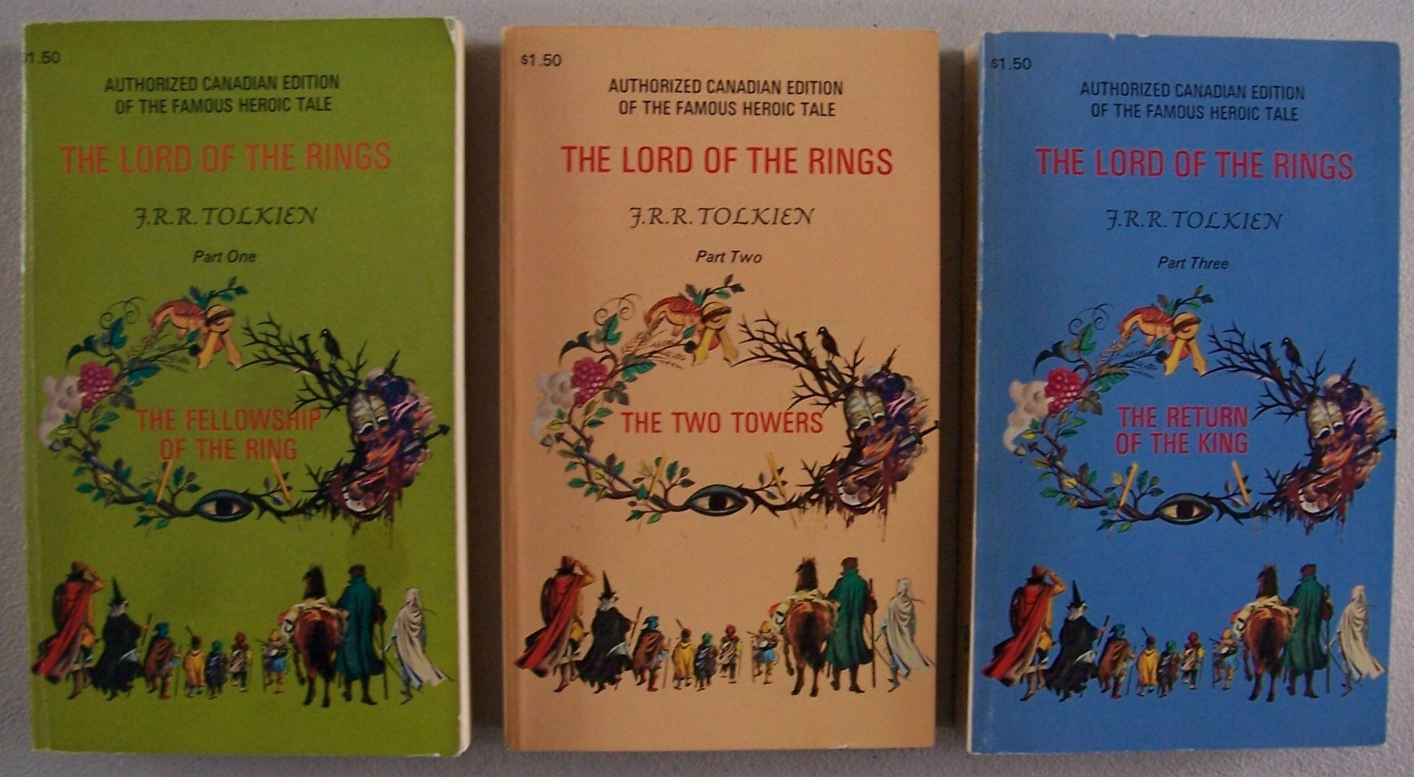 What was the cover on the first version of LotR you read? : r/tolkienfans