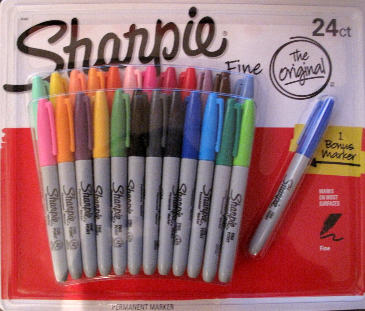 Sharpie 24 Pack Permanent Markers Multi Pack Edition | eBay