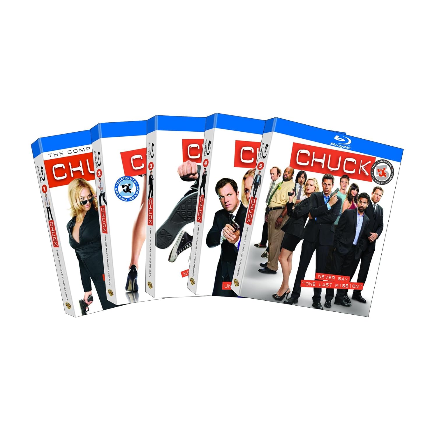 Chuck Season 1 - 5 Complete Series[USA] | Hi-Def Ninja - Pop Culture ...