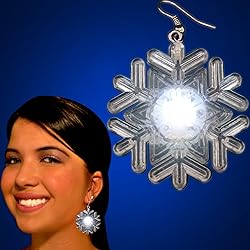Light up Christmas Earrings