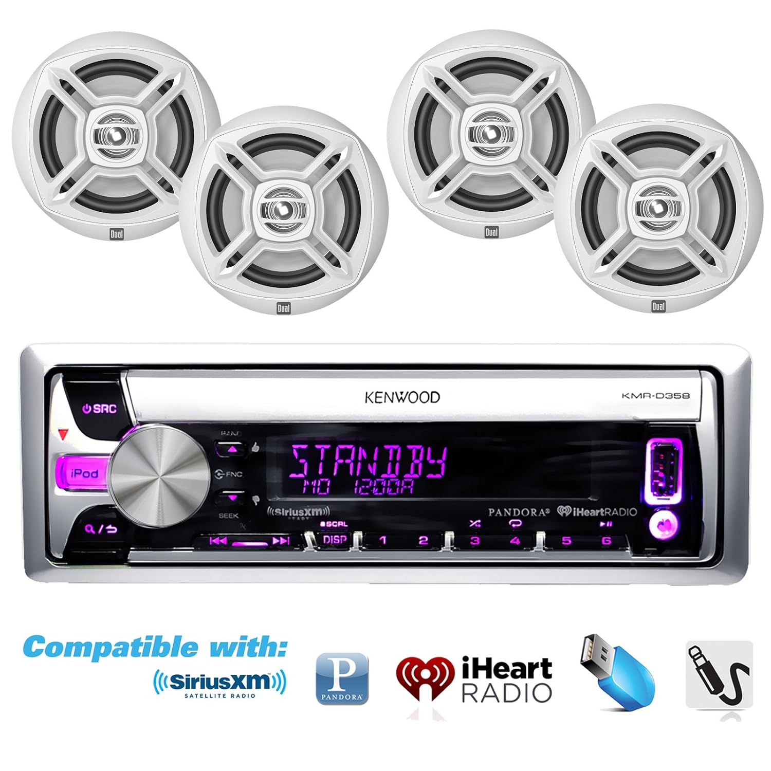 Top 10 Best Waterproof Marine Stereo Systems for Boats 2018-2019 on ...