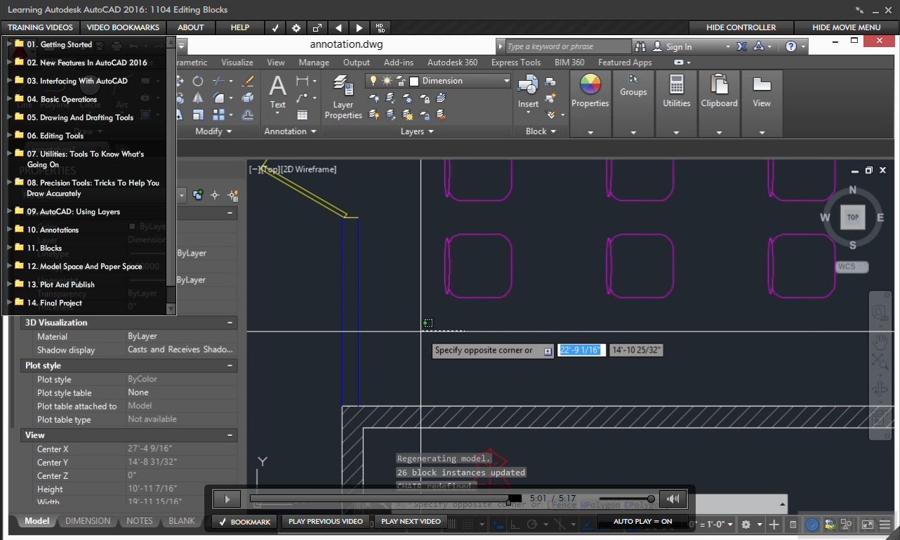 Learning Autodesk AutoCAD 2016 [Online Code] | atclt2016