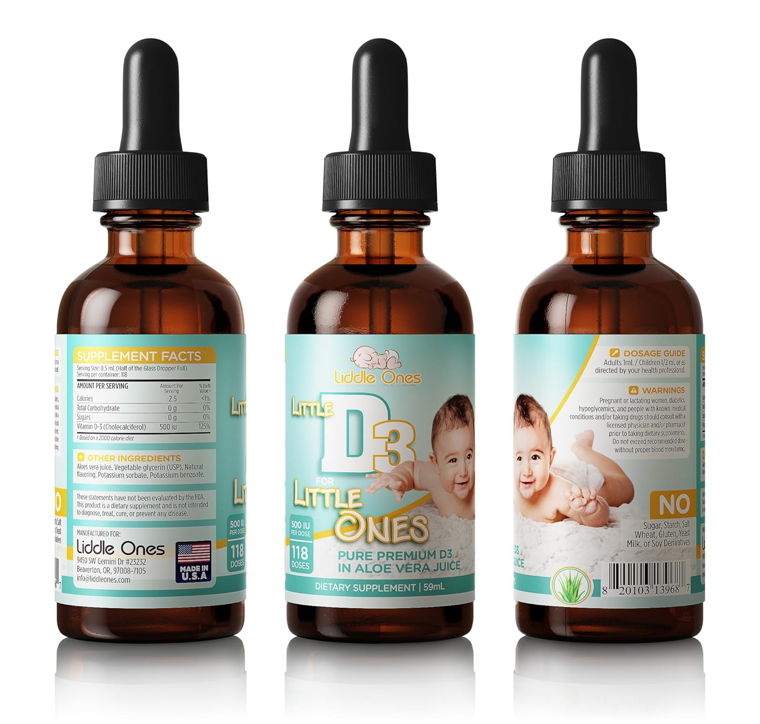 D3 Drops For Infants and Reusable Food Pouches Review - Amy & Aron's