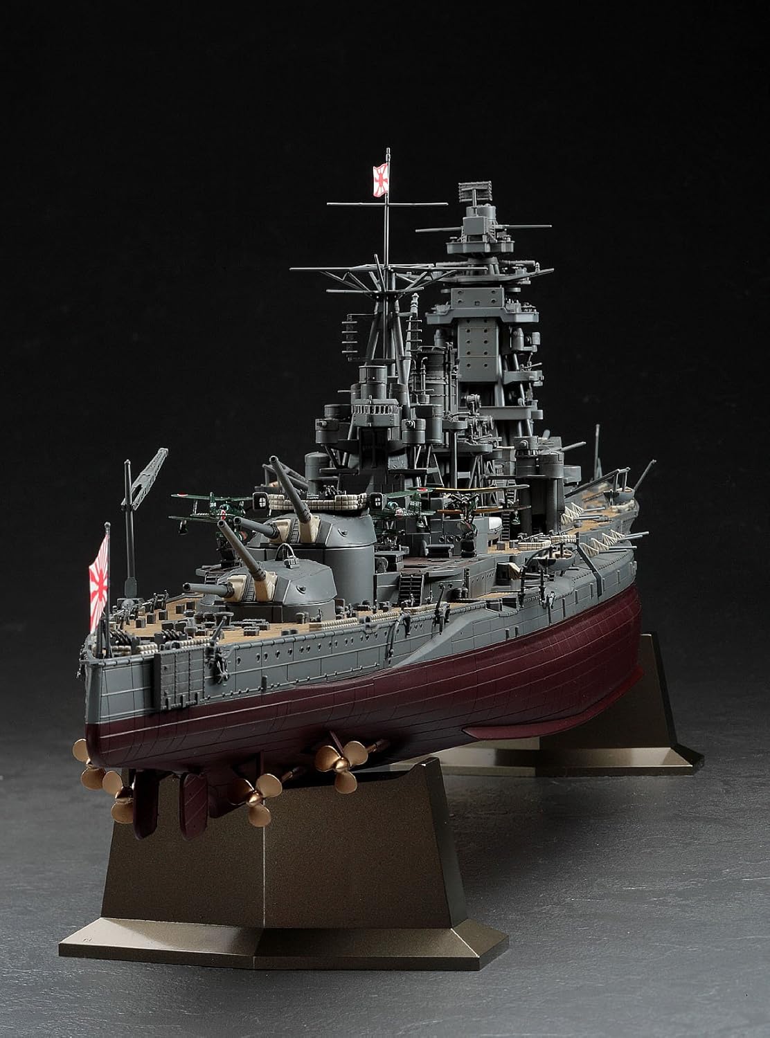 IJN Battleship (?) Model Scale 1/350 (With images) | Scale model ships ...