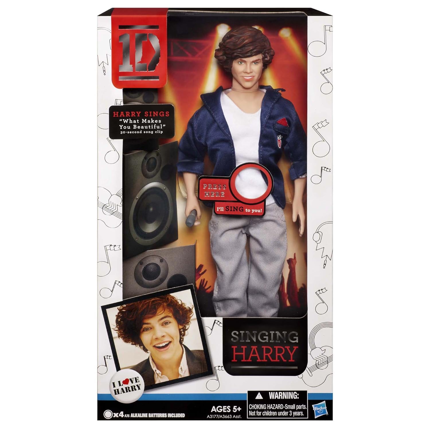One Direction "Singing Dolls Collection", Harry - 1d-fans |accessories ...
