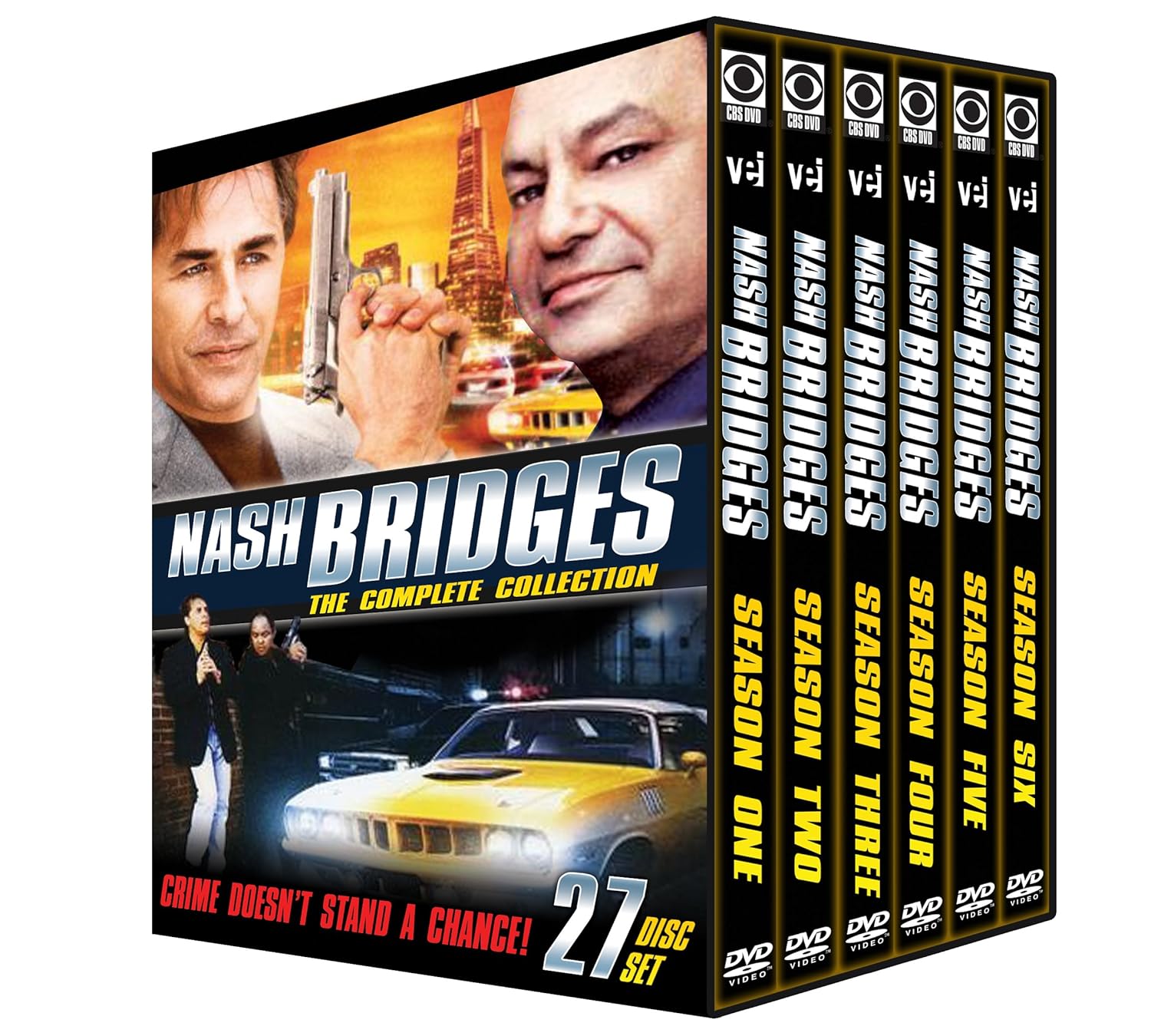 DVD Box Set Complete Series Nash Bridges 27 Disc Collection Gift | eBay