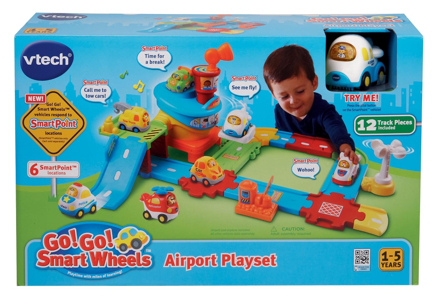 VTech Go! Go! Smart Wheels- Airport Playset , New, Free Shipping | eBay