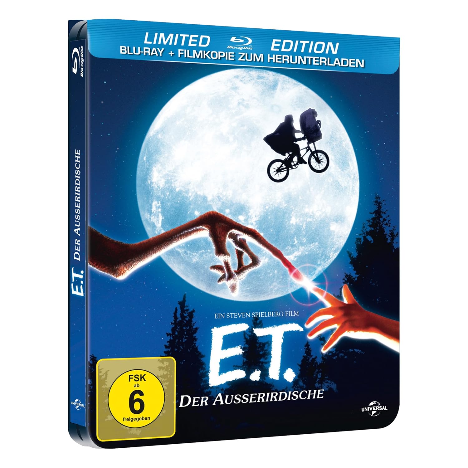 E.T. The Extra Terrestrial (Blu-ray SteelBook) [Germany] | Hi-Def Ninja ...