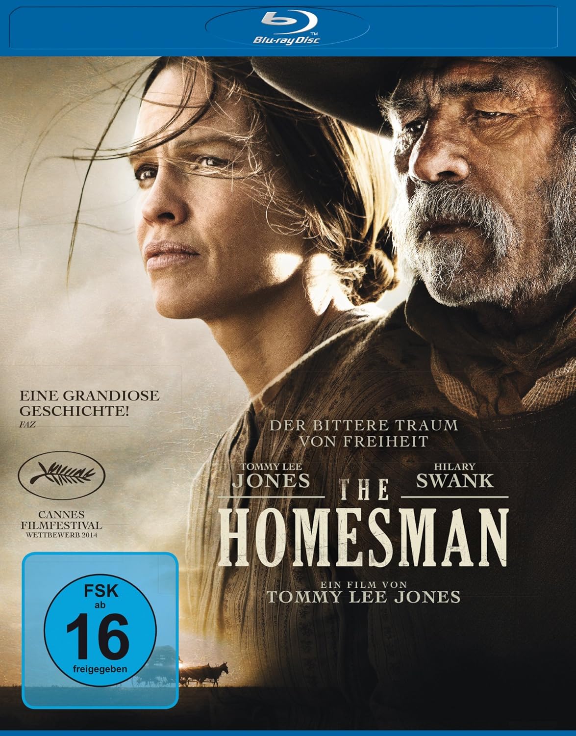 The Homesman / Regie: Tommy Lee Jones. Darst.: Tommy Lee Jones, Hillary ...