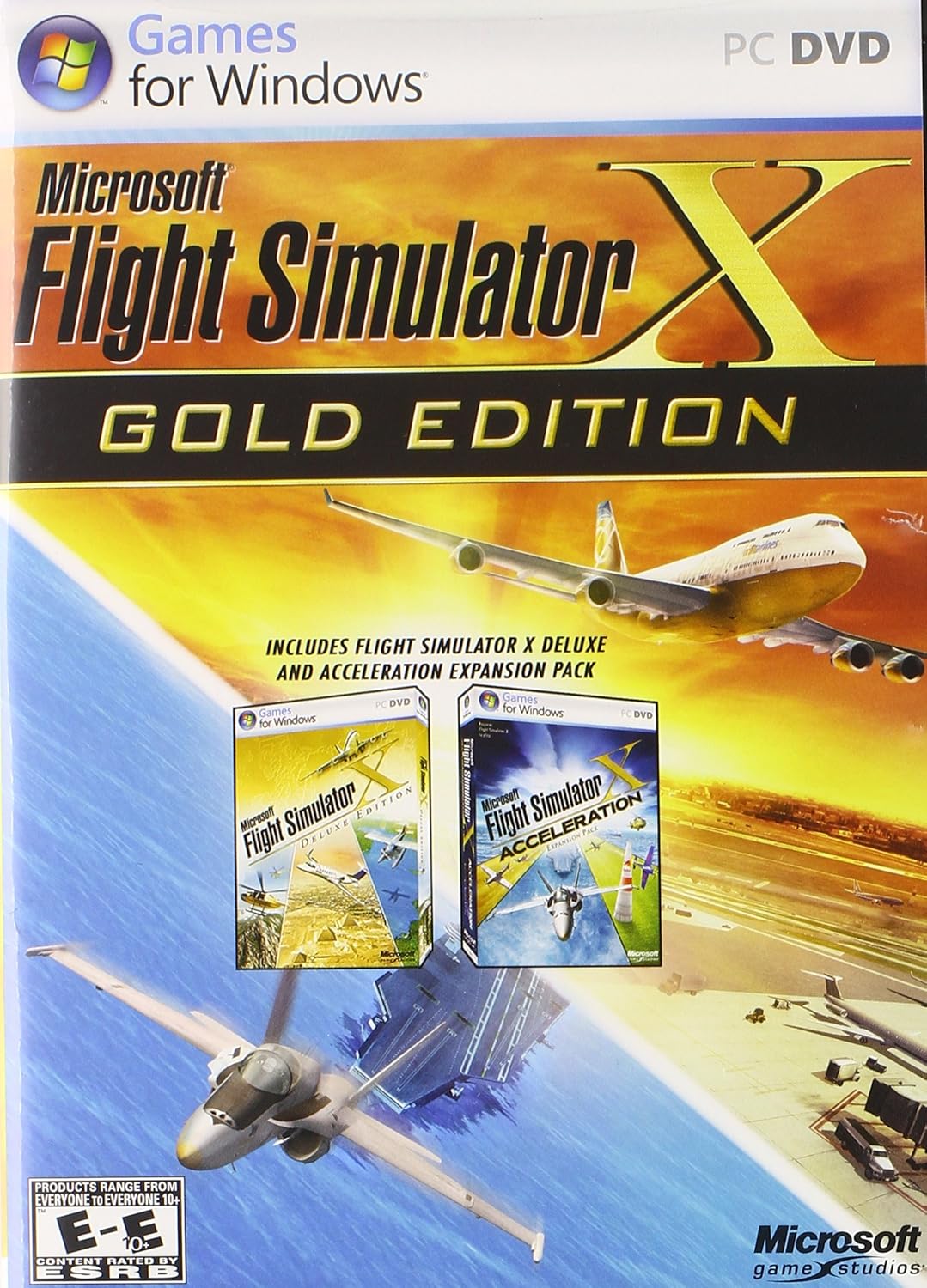 Ms flight simulator x gold edition : inadid