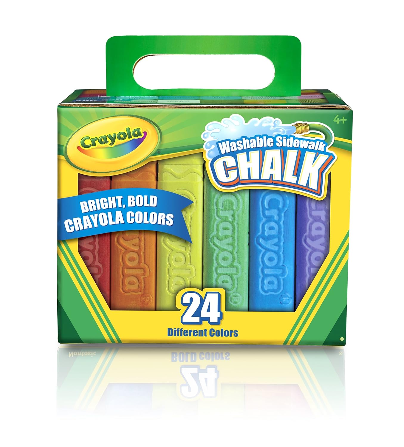 Купить Crayola 24 Count Sidewalk Chalk в интернет-магазине Amazon с ...