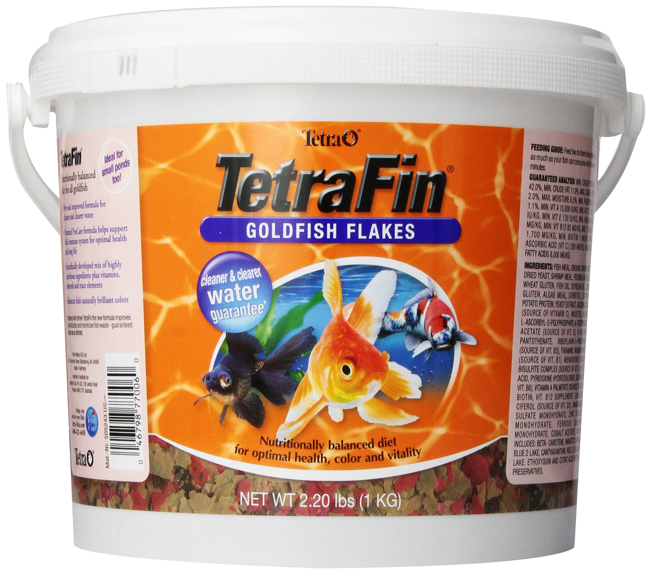 TetraFin Goldfish Flakes, 2.2-Pound | eBay