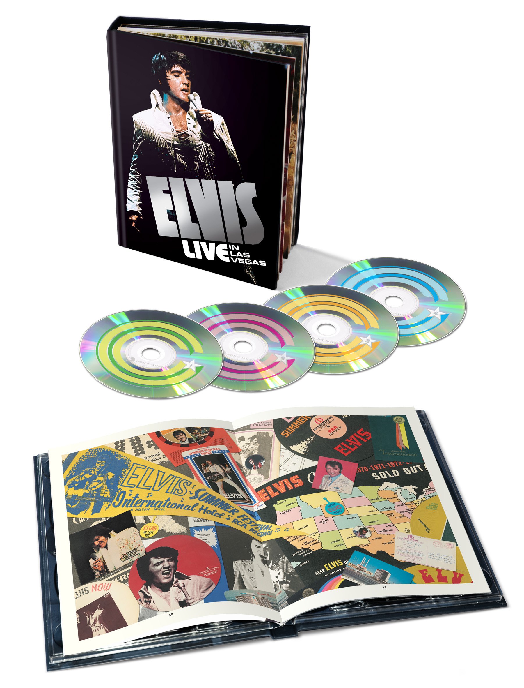 IMWAN • [2015-09-18] Elvis Presley "Live In Las Vegas" repack of 4CD ...