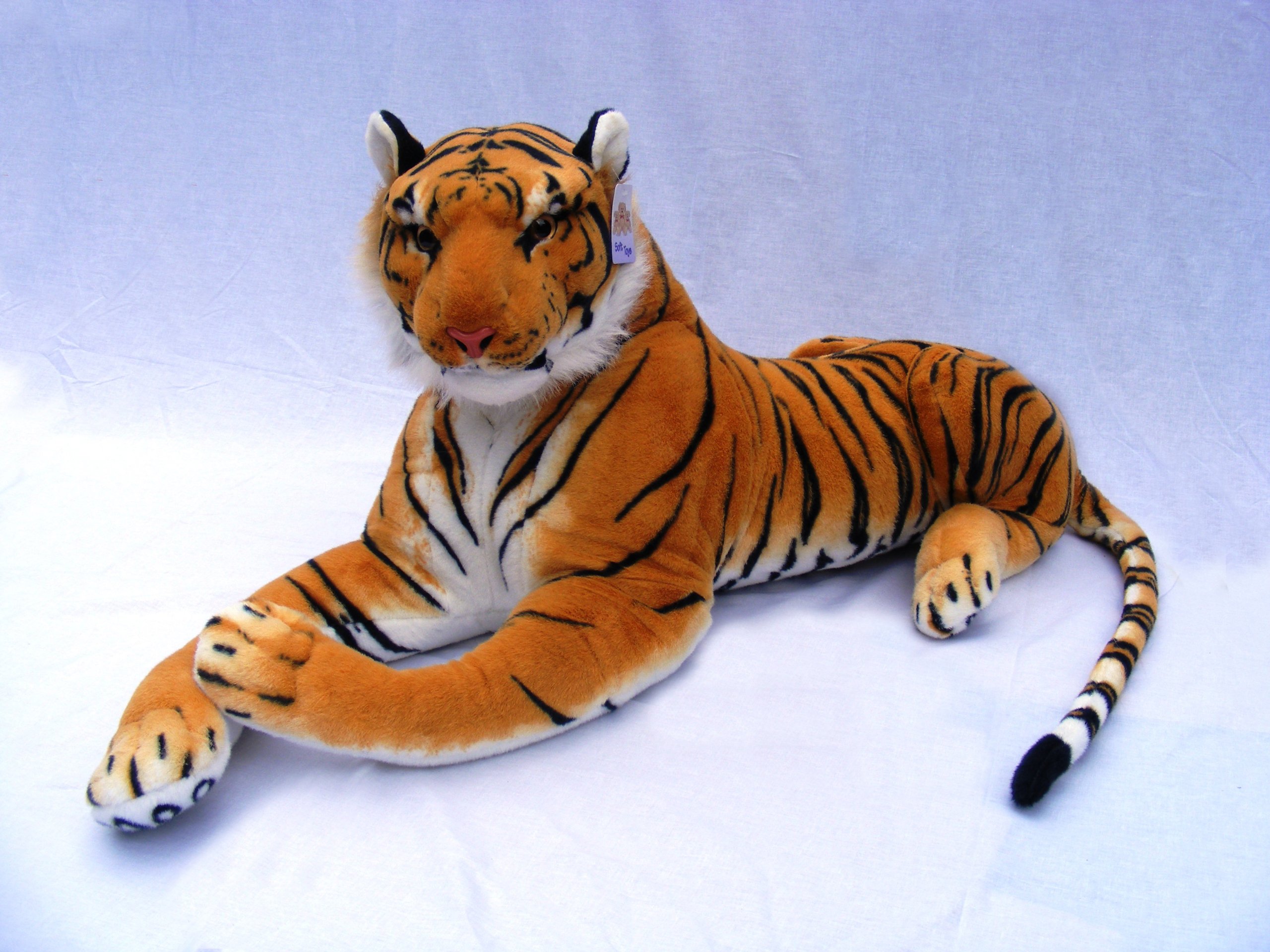 Best Made Toys Giant Stuffed Tiger Animal Big Orange Tiger Plush, Large ...