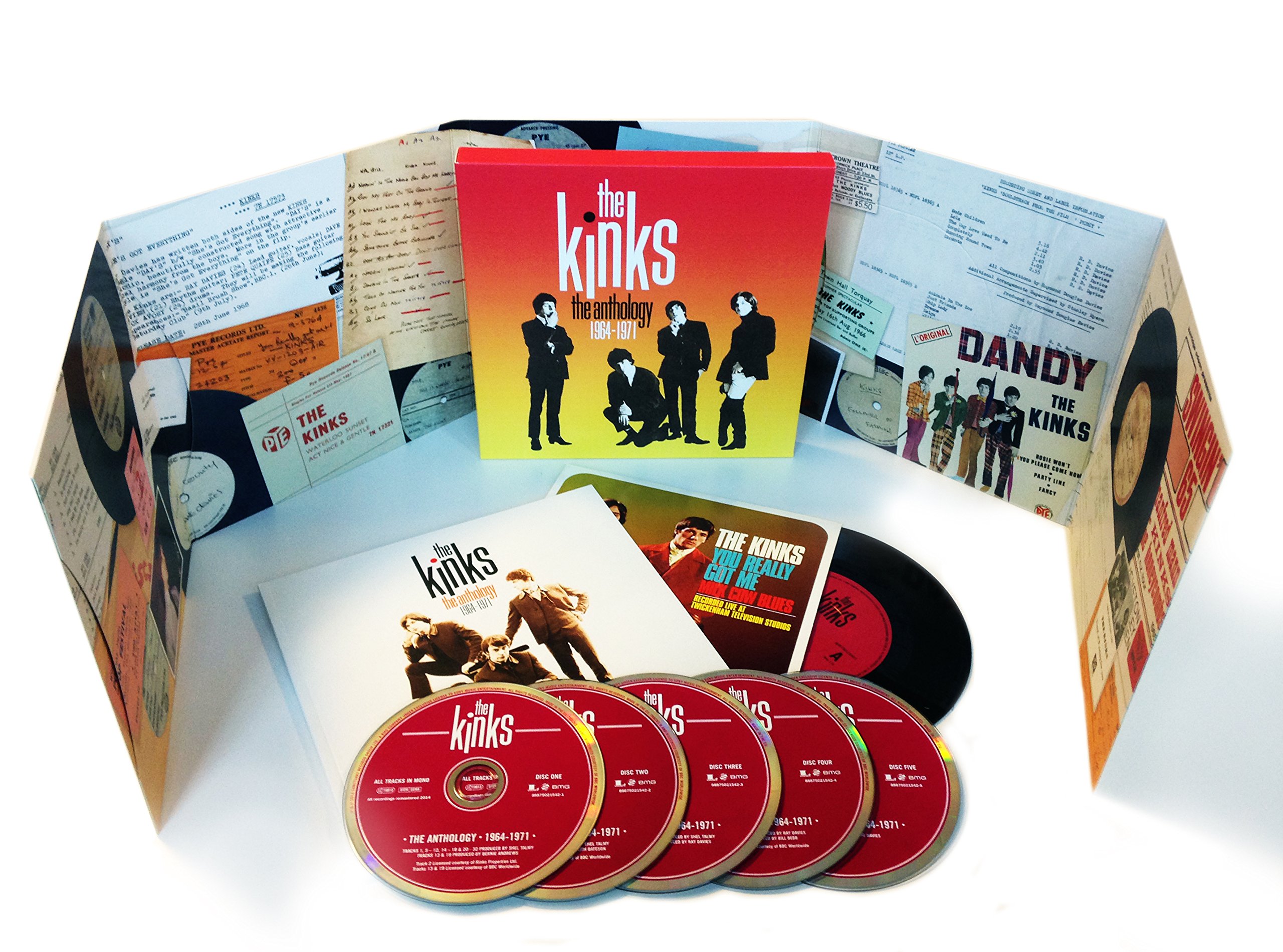 IMWAN • [2014-12-15] The Kinks "The Anthology 1964-1971" 5CD box set ...