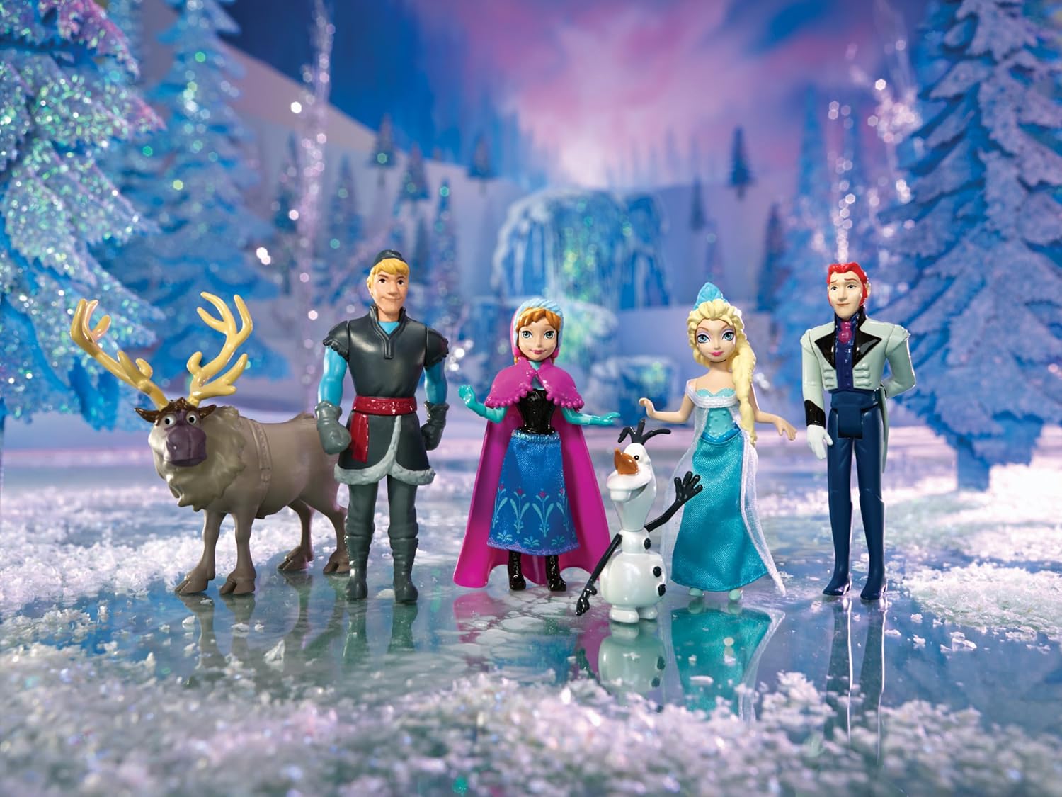 all about FROZEN Playset ~ most wanted poster