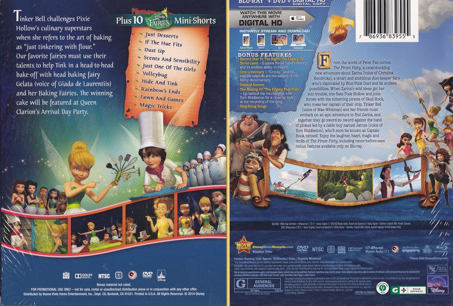 Foro Hablemos de Disney - [DisneyToon - Corto] Disney Fairies' Bake Off ...