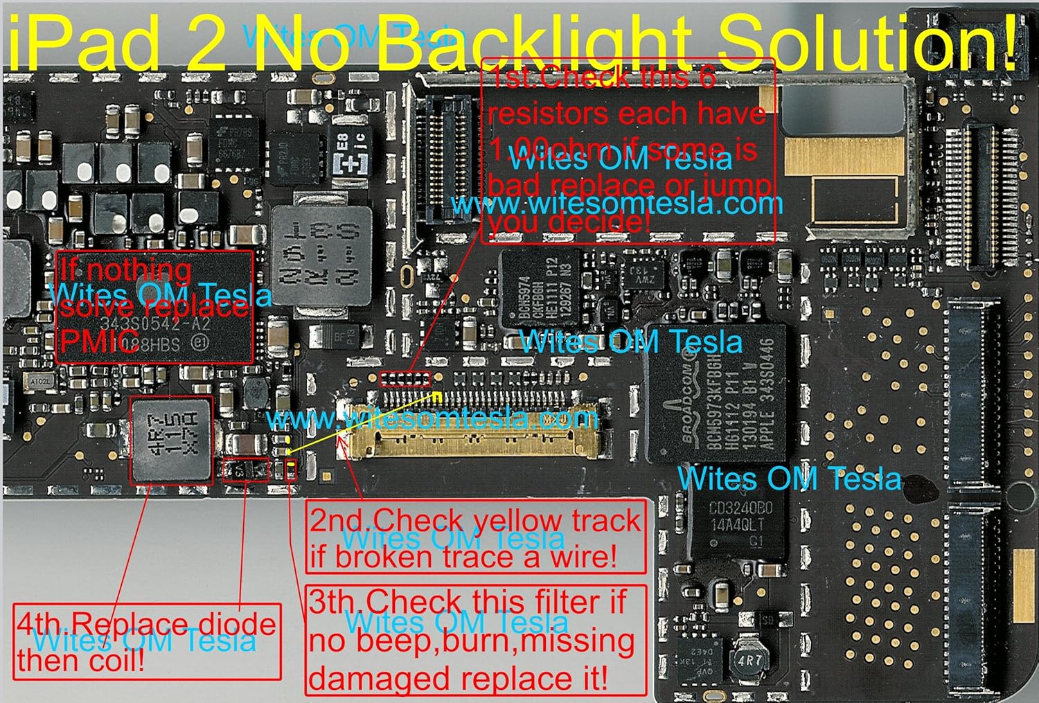 iPad 2 Backlight : mobilerepair