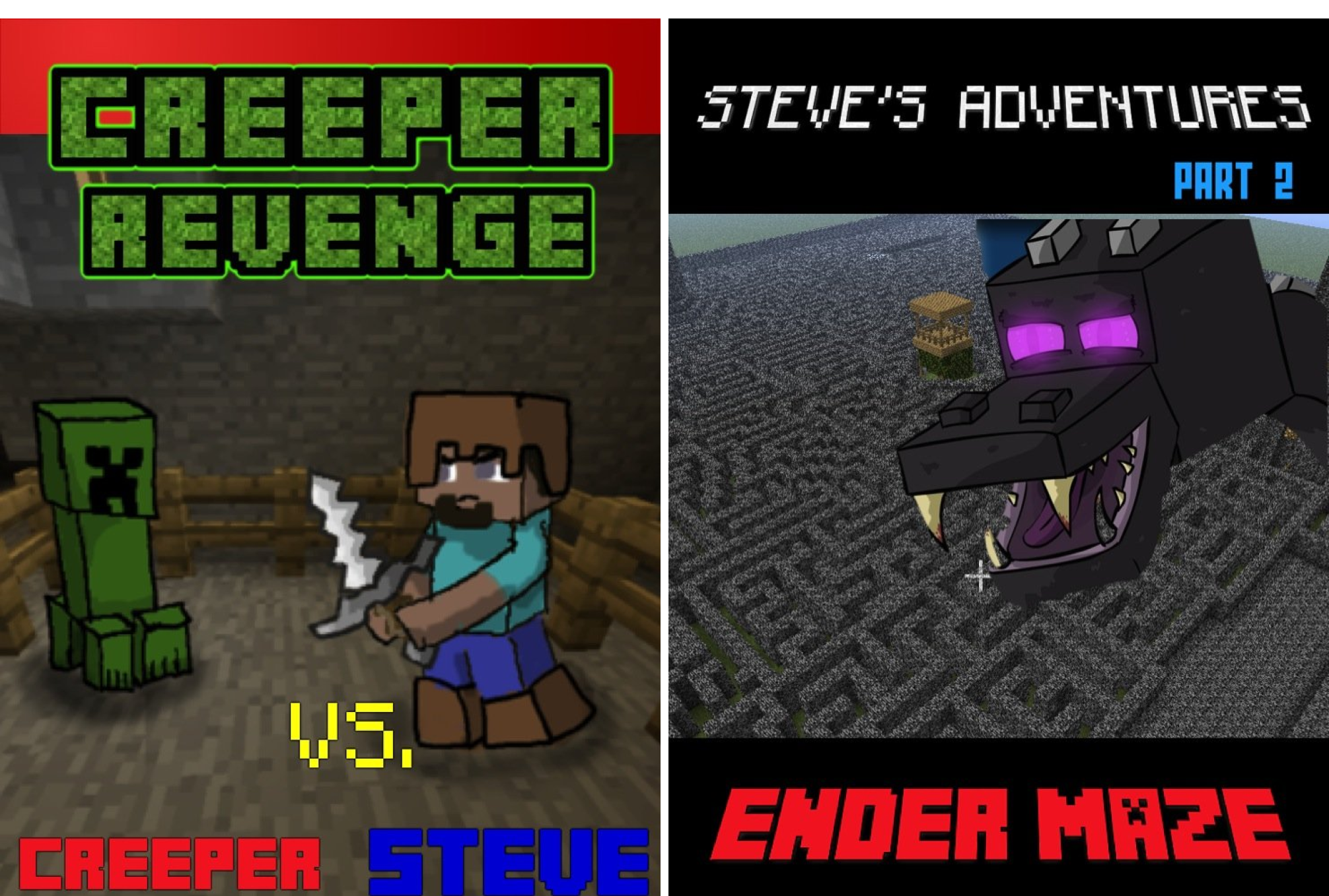 Minecraft Steves Adventures (2 Book Series) @ niftywarehouse.com ...